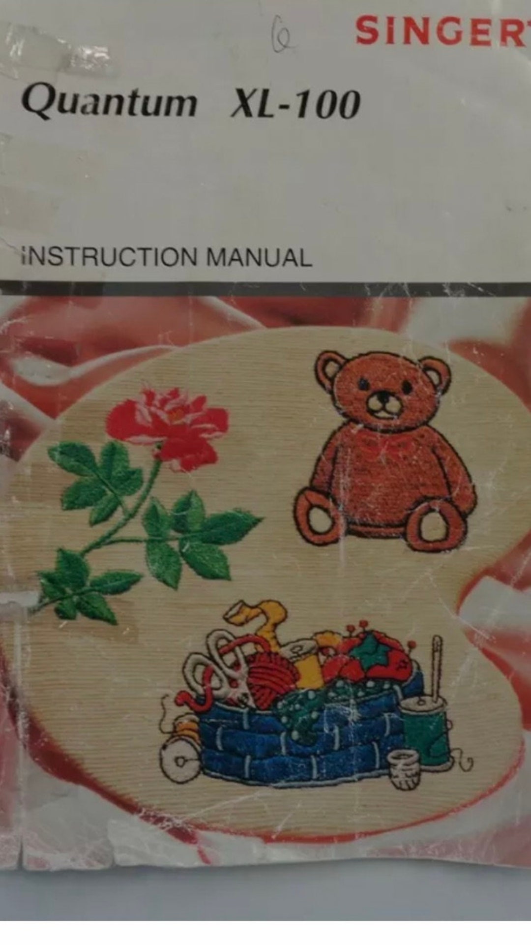 Singer Sewing Machine Quantum XL-100 Instruction Manual , PDF Copy Only ...