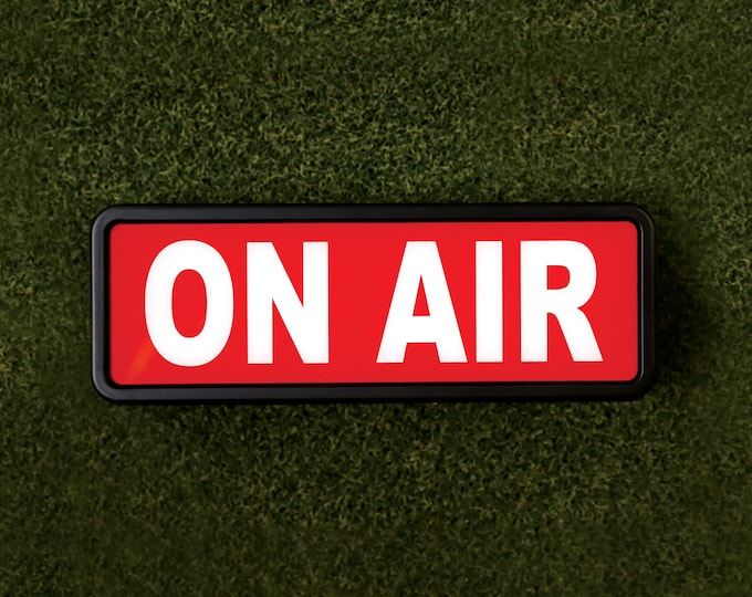 On Air Lighted Sign on Air Lightbox Lightbox on Air Light - Etsy