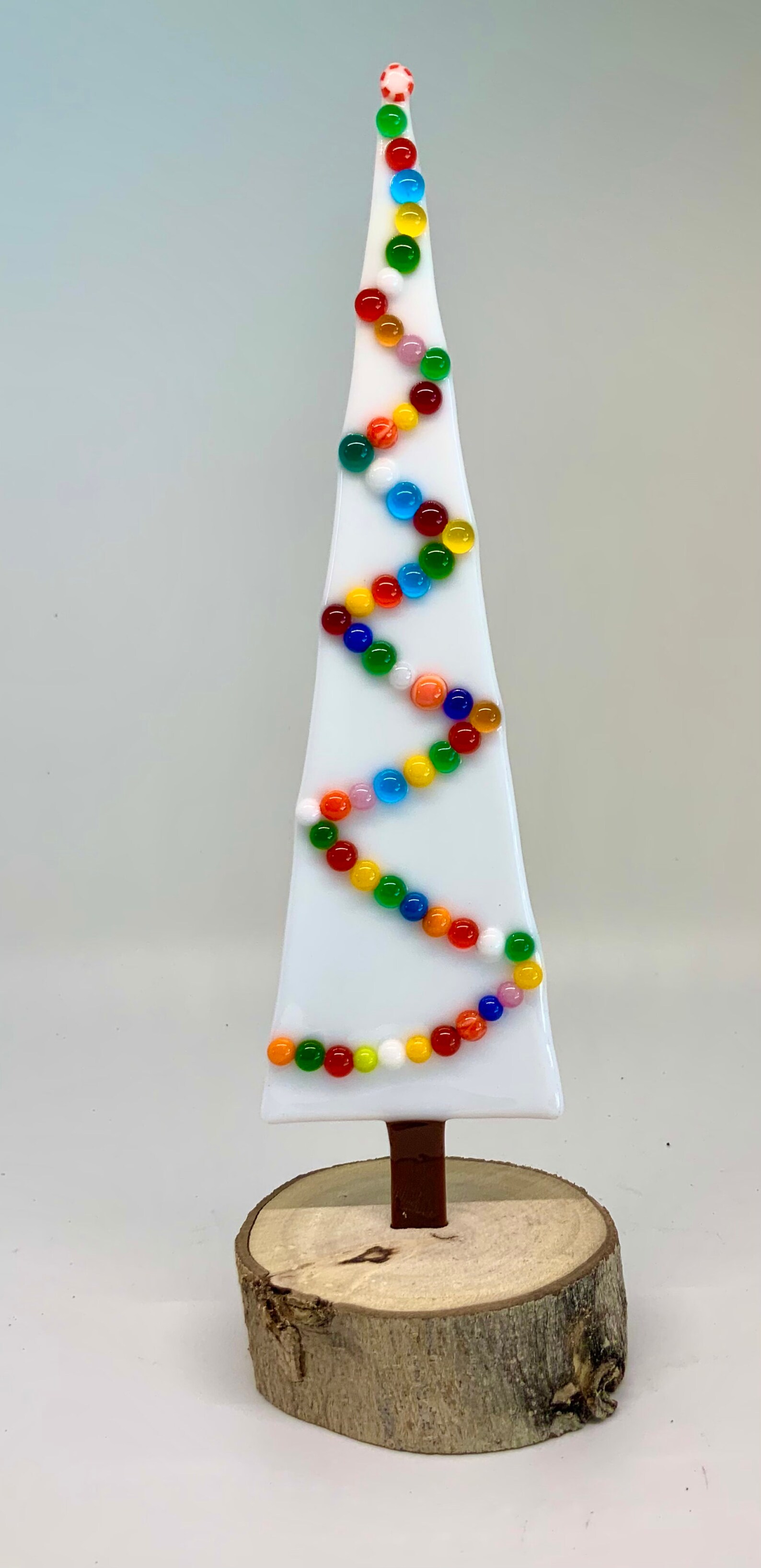 Fused Glass Christmas Tree Christmas Tree Tree Ornaments - Etsy