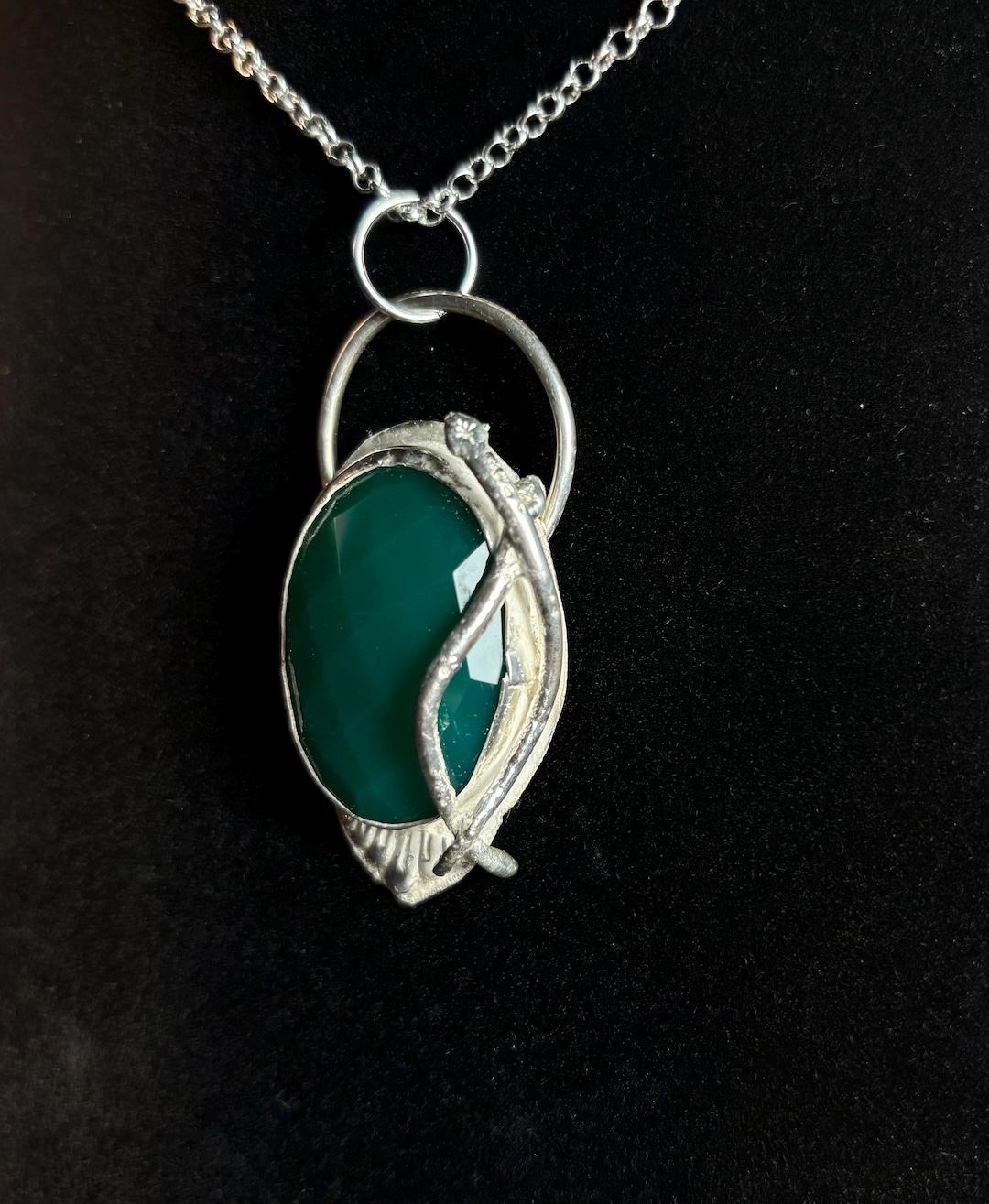 Green Garden Snake Amulet - Etsy