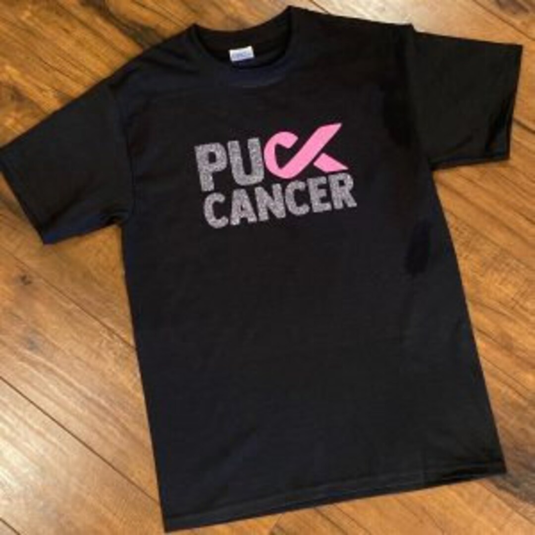 Puck Cancer With Your Choice of Ribbon Color - Etsy