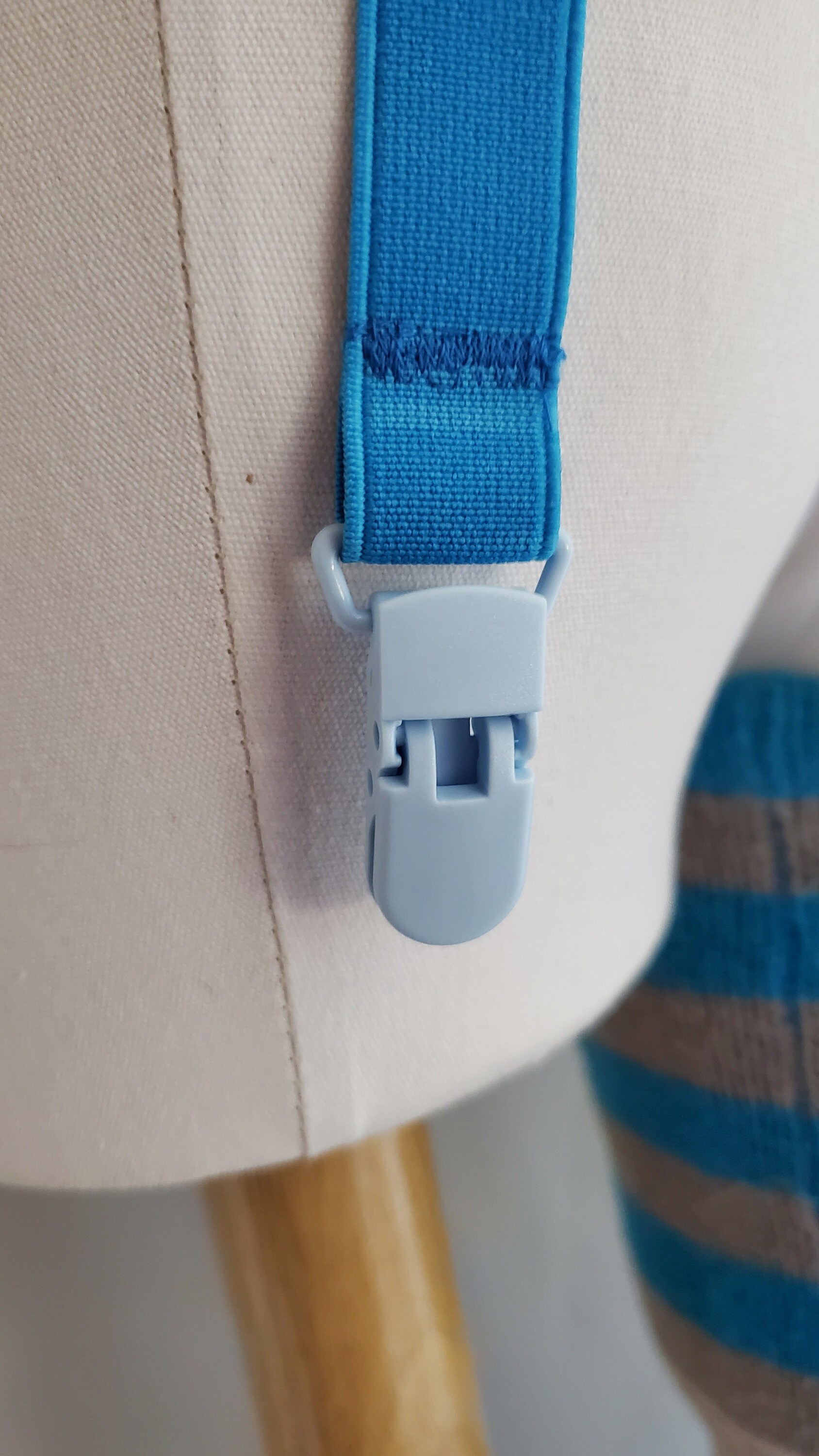 Blue Two Tone Adjustable Garter Tail Harness - Etsy