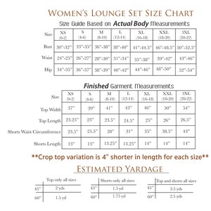 Women's Lounge Set PDF Sewing Pattern - Drop Shoulder Shorts (projector ...