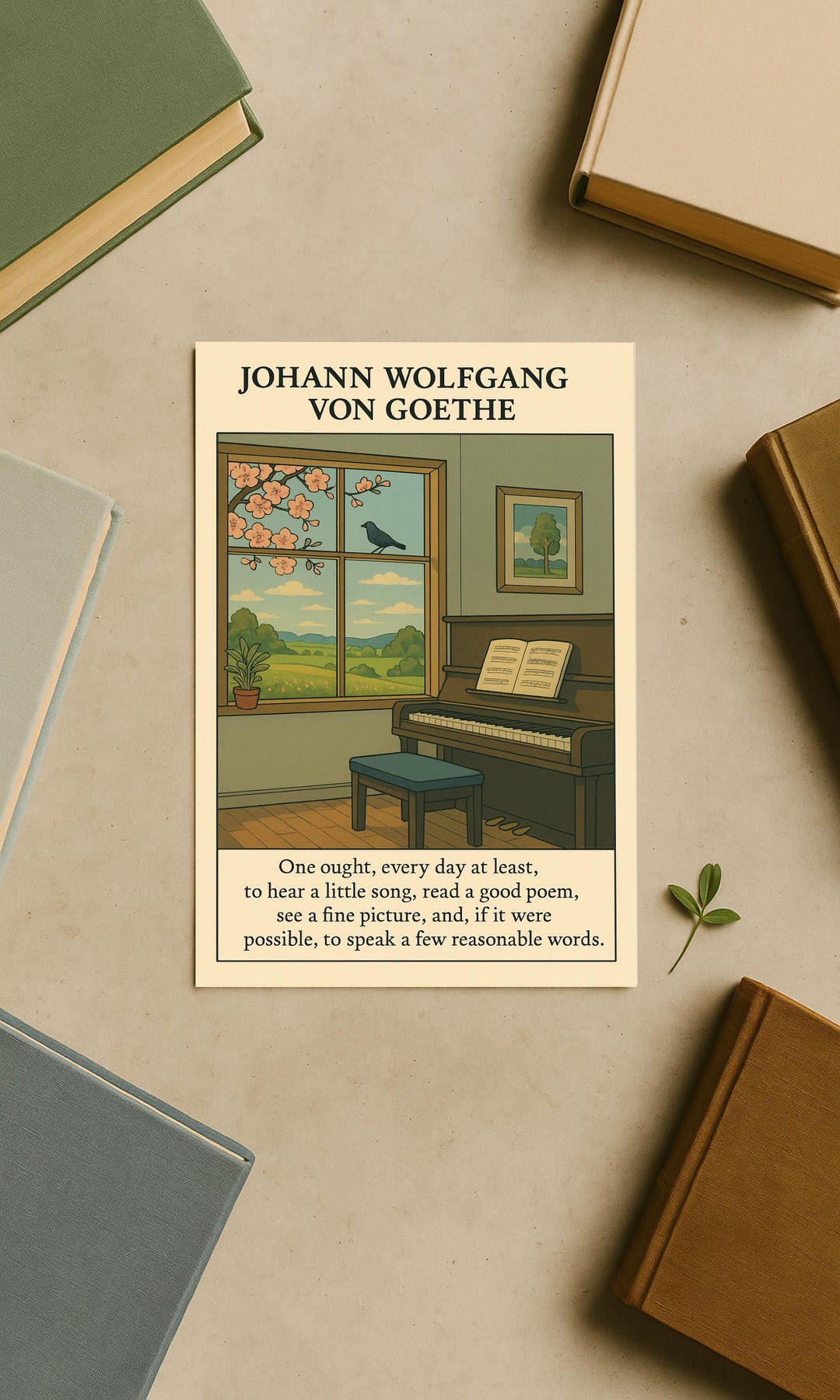 Johann Wolfgang Von Goethe Poster - Philosophy Wall Art - Reading Quote ...