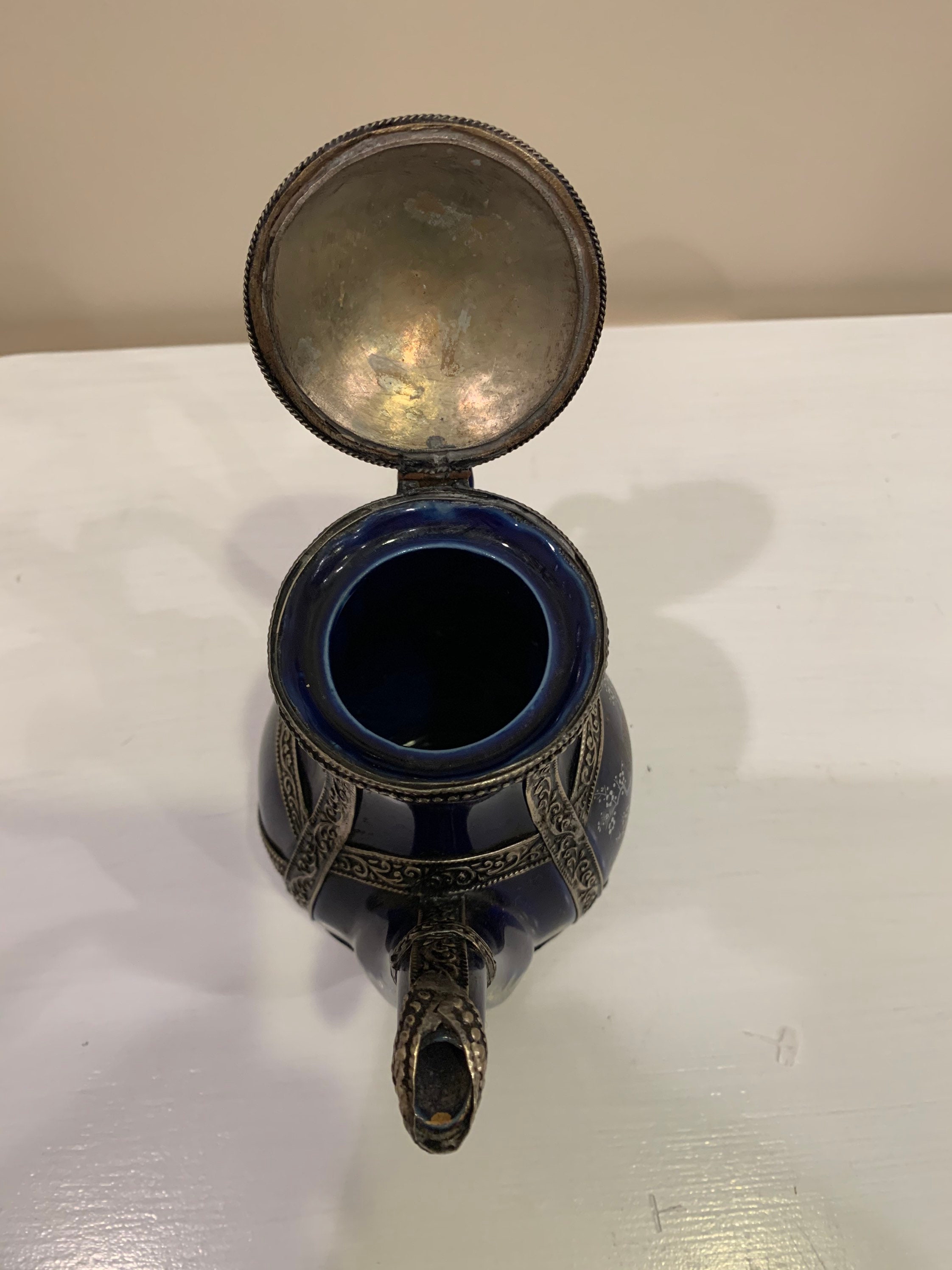 Rare Vintage Peacock Tea Pot - Etsy