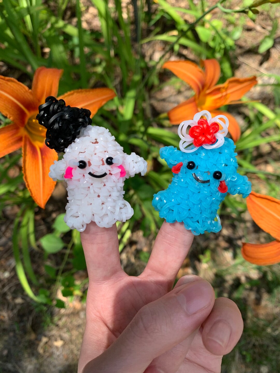 Loomigurumi Mini Ghosts - Etsy