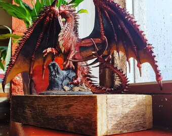 Miniature Ancient Red Dragon - Etsy