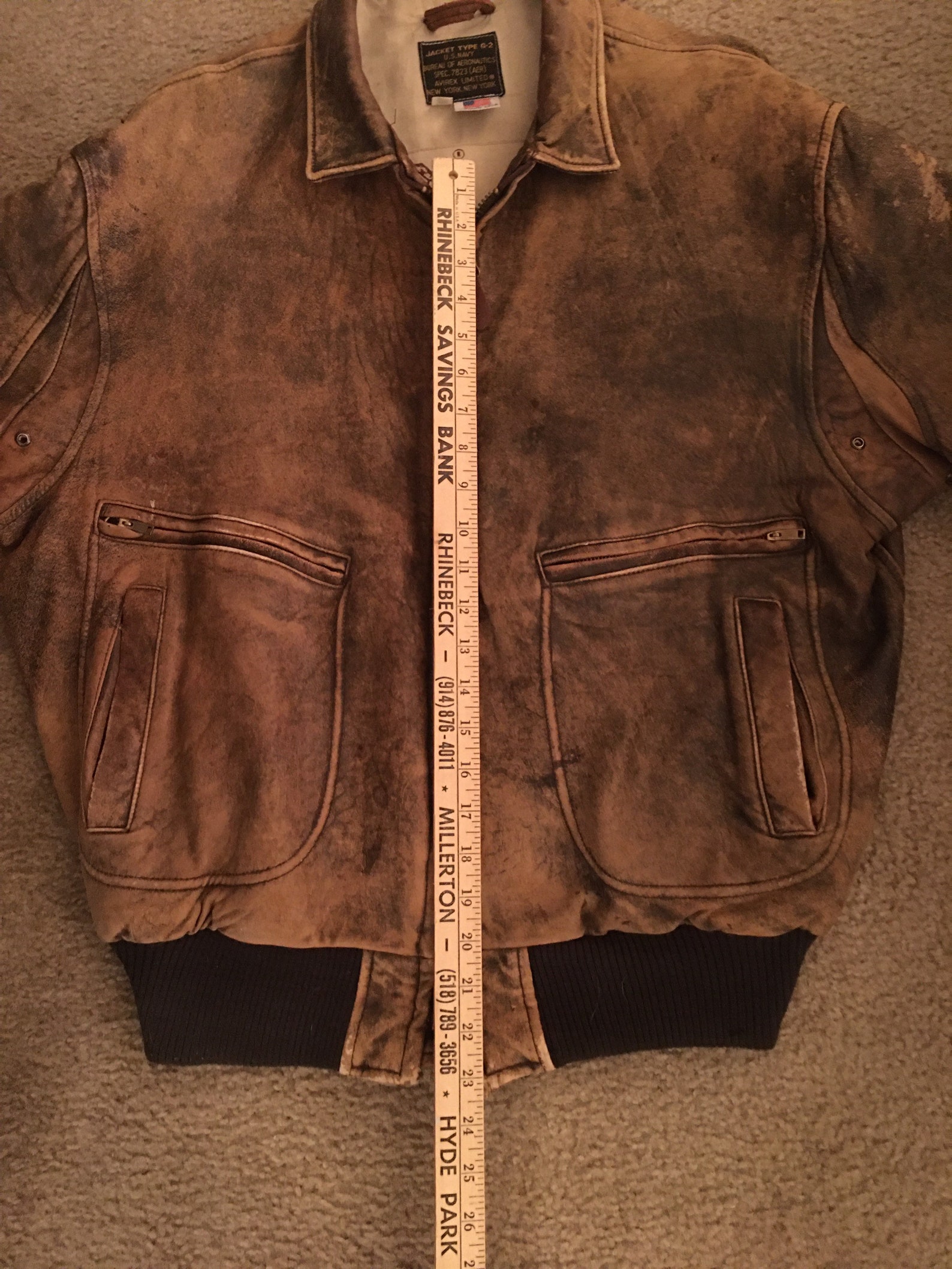 1982 Avirex Type G2 Navy Bomber Jacket. Size 50 Made in the USA. - Etsy