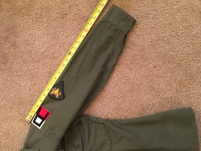 1978 OG 107 Fatigue Shirt. Very Good Condition. | Etsy