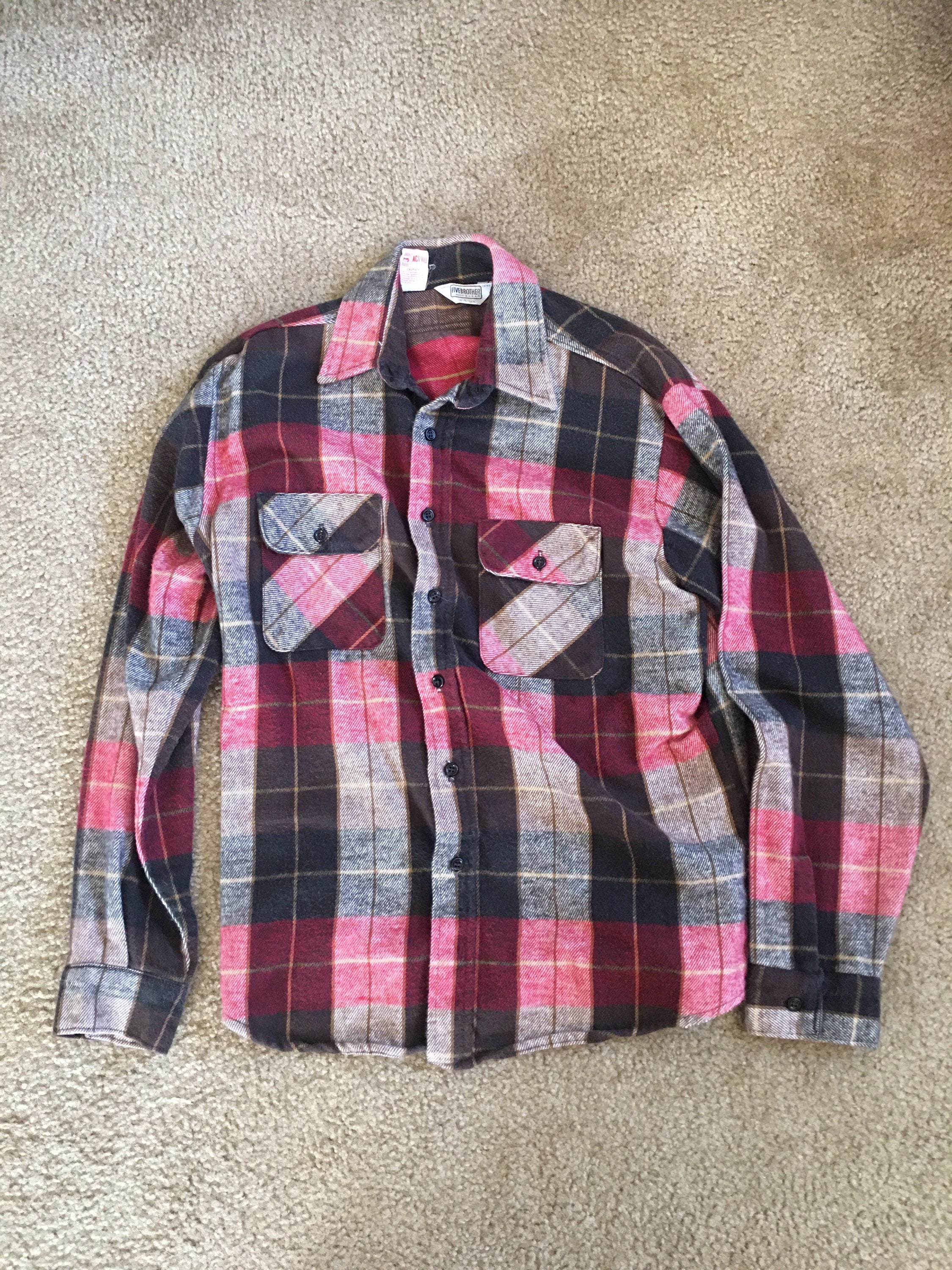 Five Brothers Flannel Shirt. - Etsy