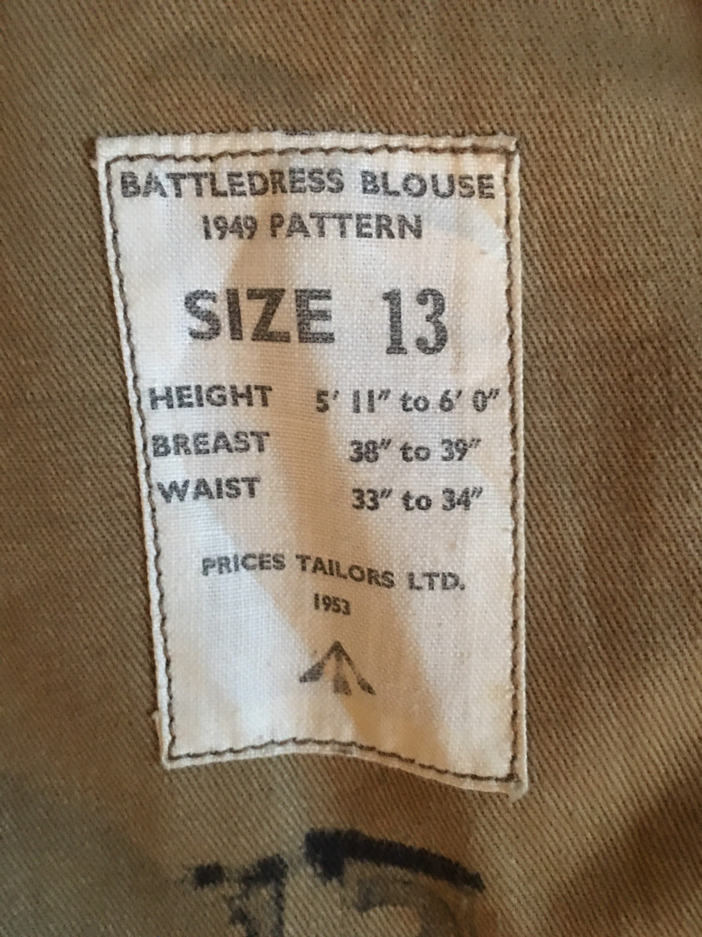 1940s British Battle Dress Jacket. - Etsy