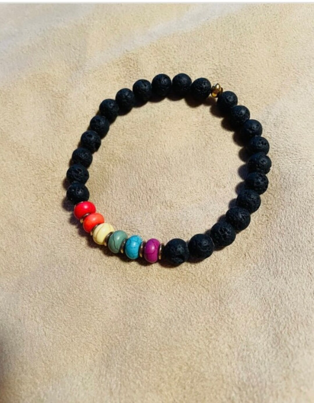 Beard Bracelet With Rainbow Colors - Etsy