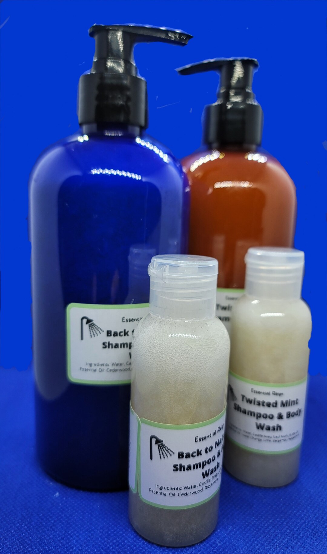 Shampoo & Body Wash in One With Essential Oils - Etsy