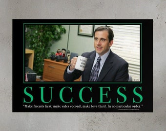 Success Office Poster - Etsy