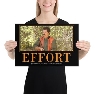 Effort Motivational Poster | Posters | Motivational Posters | Parks and ...