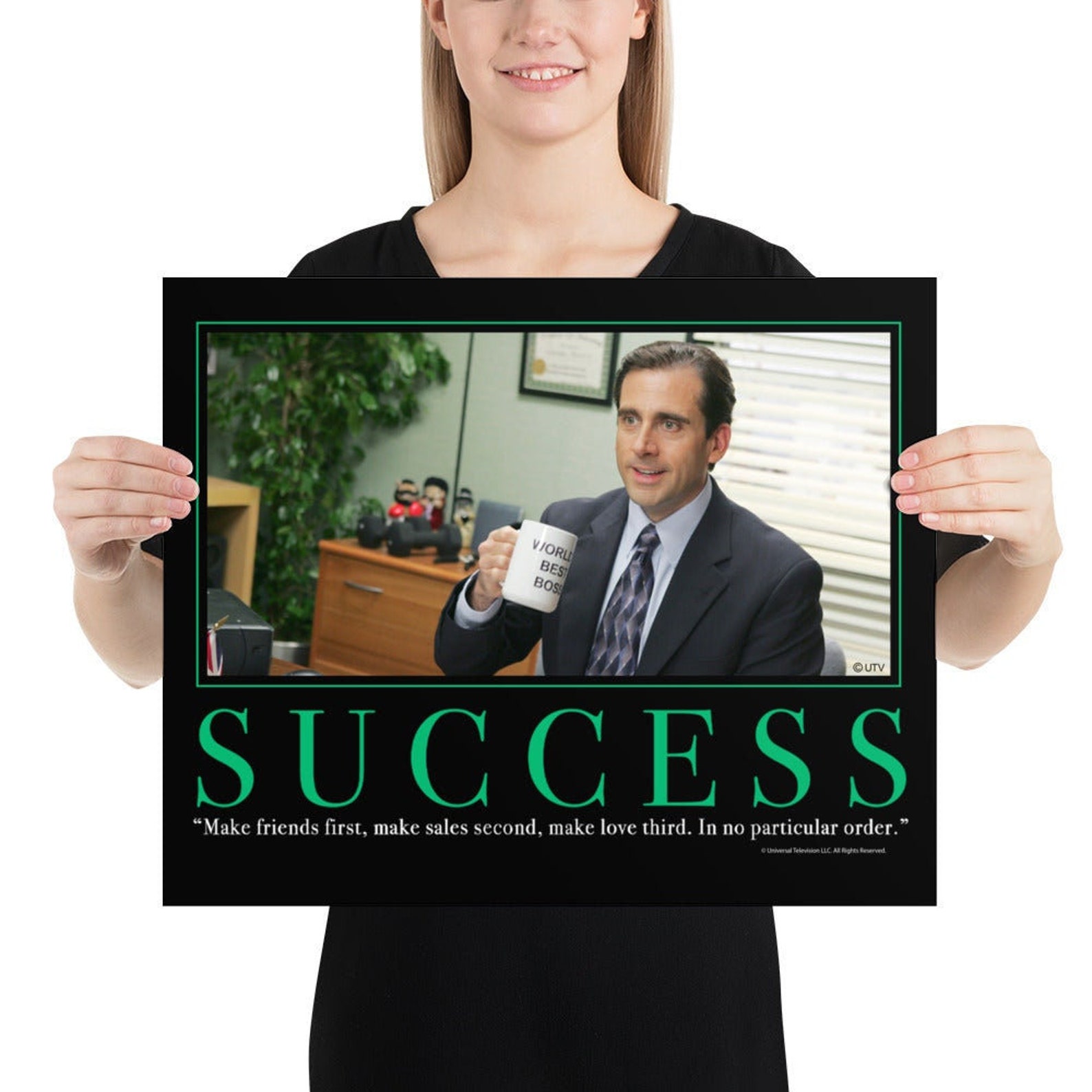 The Office Motivational Poster Success Posters Funny - Etsy