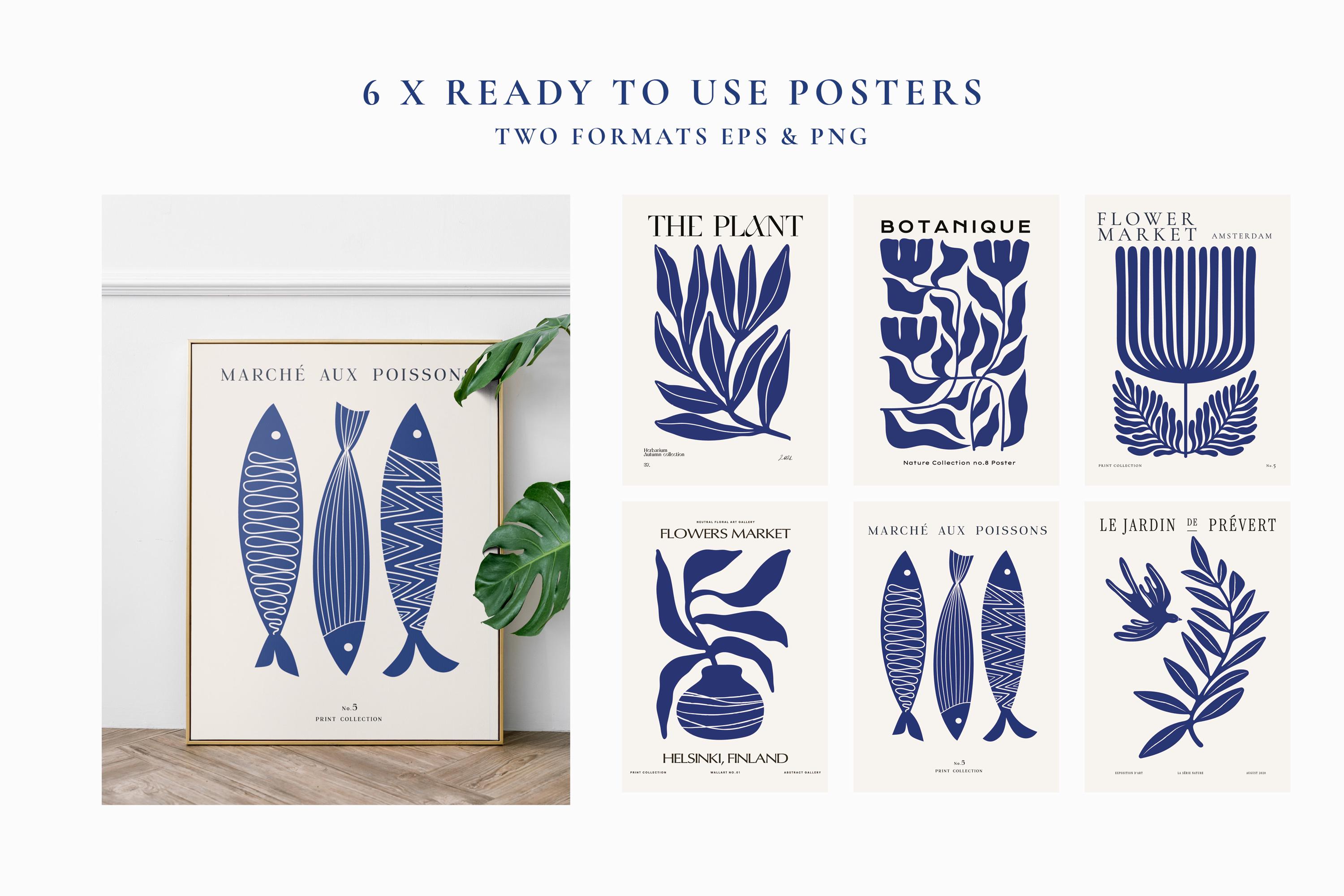 Mediterranean Illustration Clipart: Silhouettes, Posters, Patterns (PNG ...