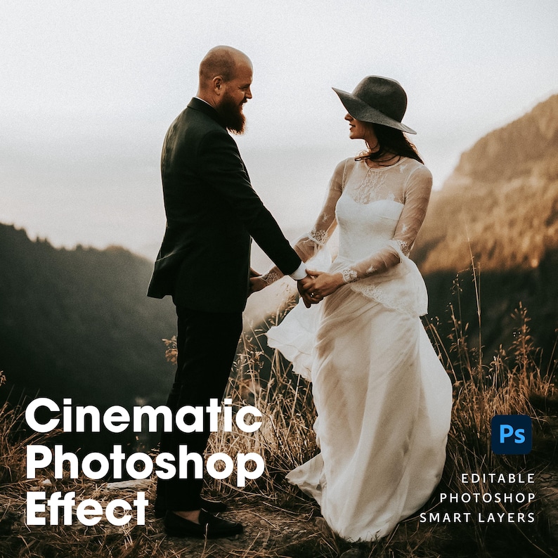 Cinematic Color Grading Photo Effect for Photoshop, Cinematic Colors ...