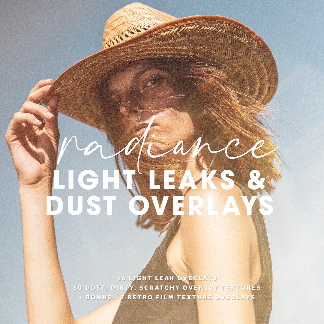 Radiance Light Leaks and Dust Film Retro Photo Overlays, Light, Dust ...