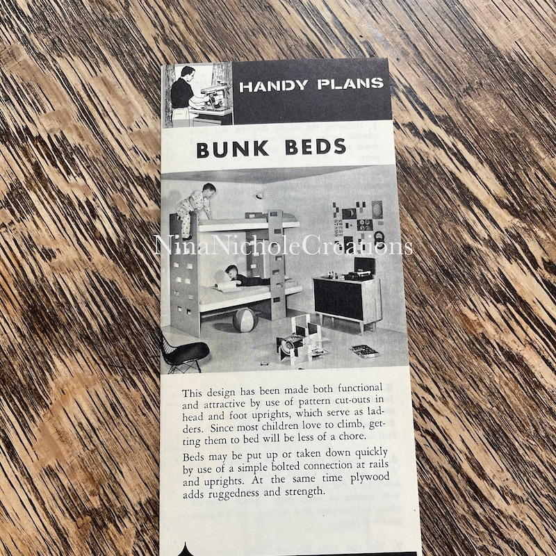 Plywood Bed Vintage - Etsy
