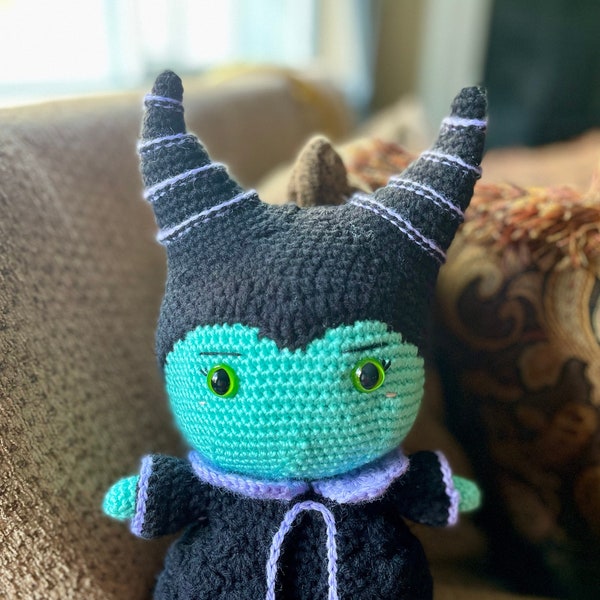 Maleficent Crochet - Etsy