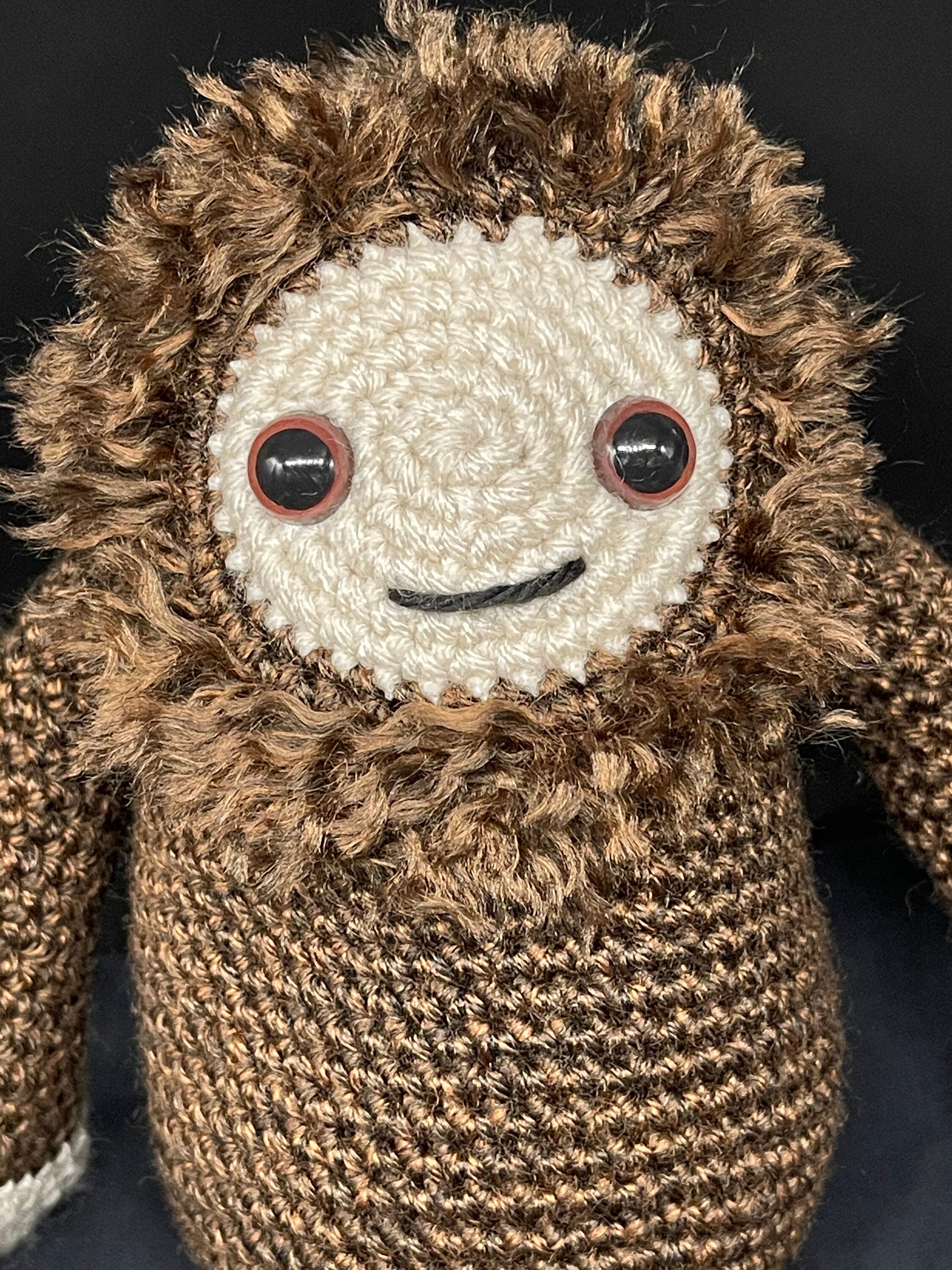 Bigfoot Sasquatch Yeti Handmade Crochet Amigurumi Doll Stuffed - Etsy