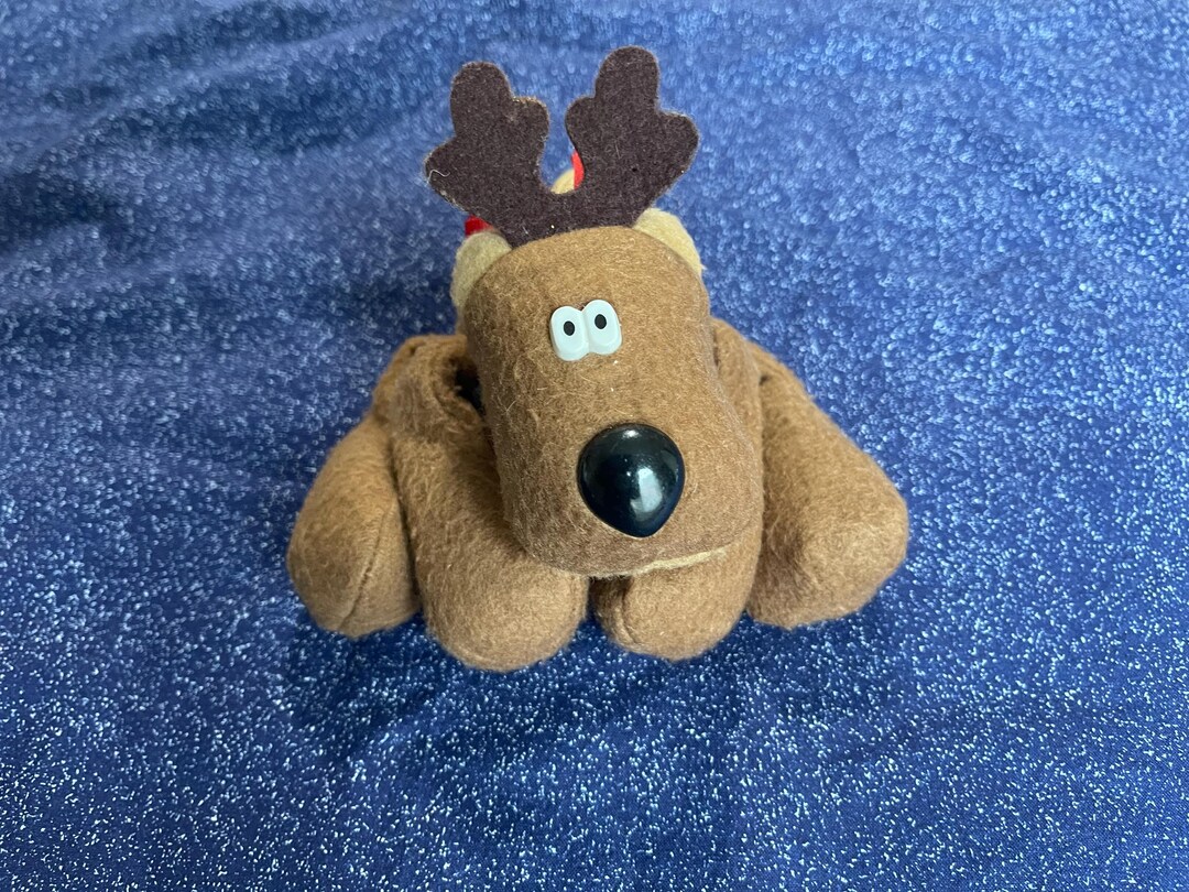 Rodney Reindeer Hallmark 1979 Vintage Christmas Plush Reindeer Small ...