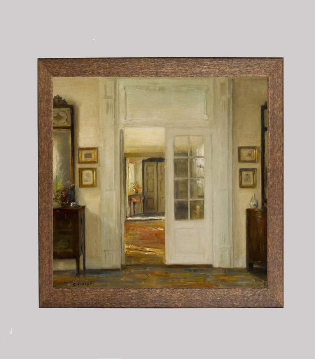 Interior Light - Minimalist Impressionist Home Décor - Classic European ...