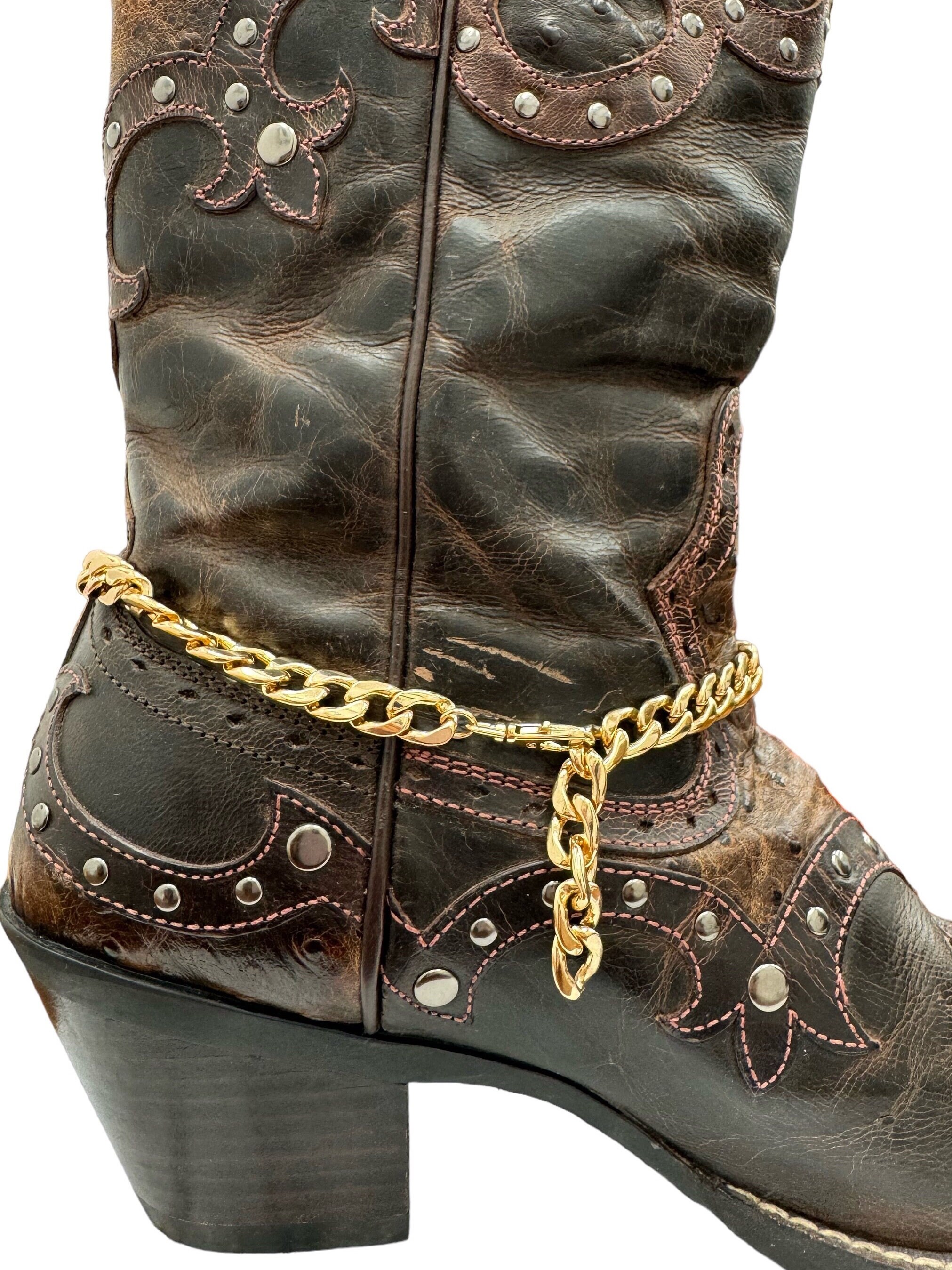 Boot Bracelets/ Rhinestone Boot Bracelet/ Boot Bling/ Repurposed ...