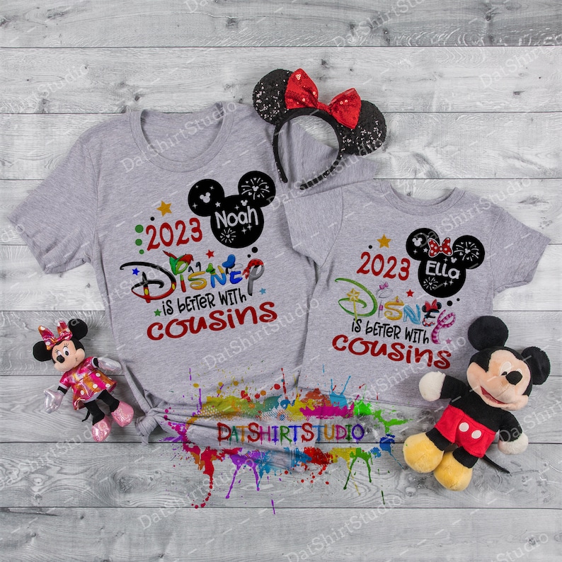 Disney Cousin Crew Shirts Disney Cousin Shirts With Custom - Etsy