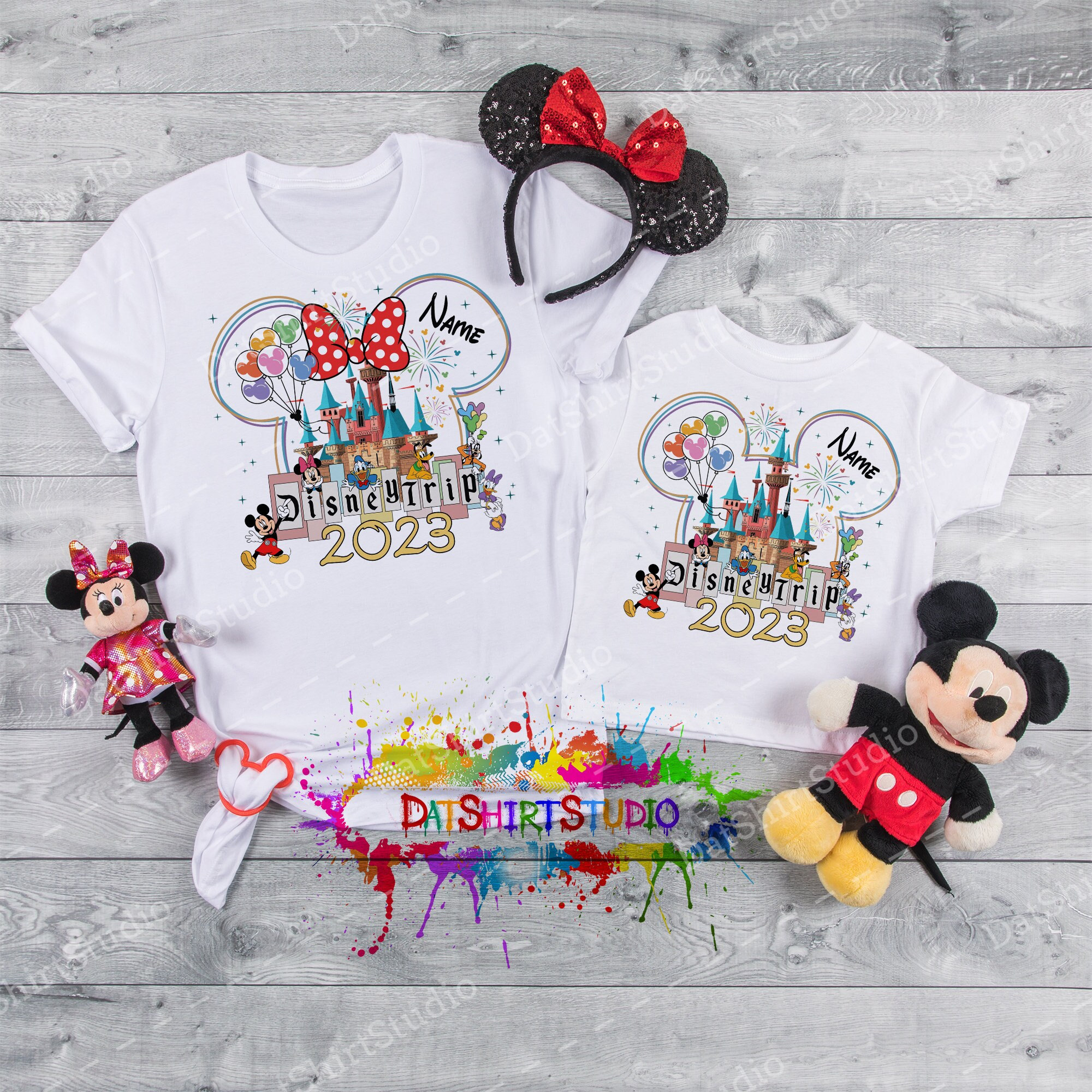 Disney Custom Shirts, Disney Trip 2023, Disney Family Shirts With ...