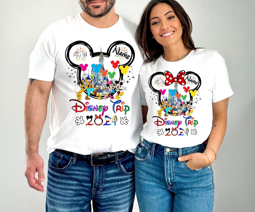 Custom Disney 2024 Shirts, Disney Family Shirts, Disney Vacation T ...