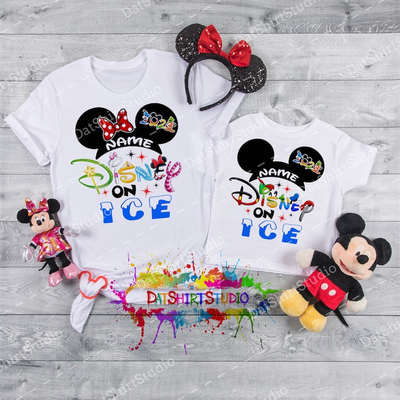 Disney on Ice Disney on ICE Custom Shirts Matching Disney - Etsy