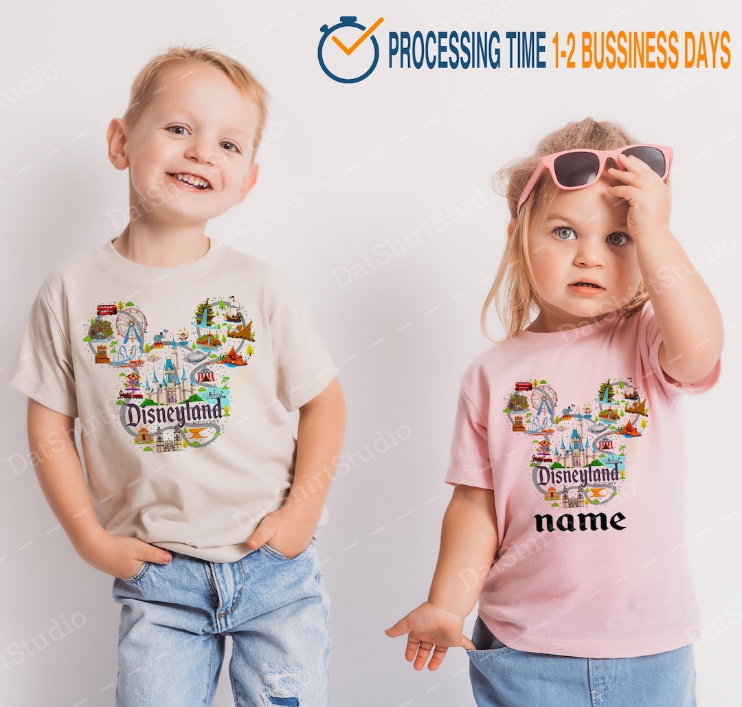 Disneyland Shirts, Disneyland Family Matching Shirts With Custom Name ...
