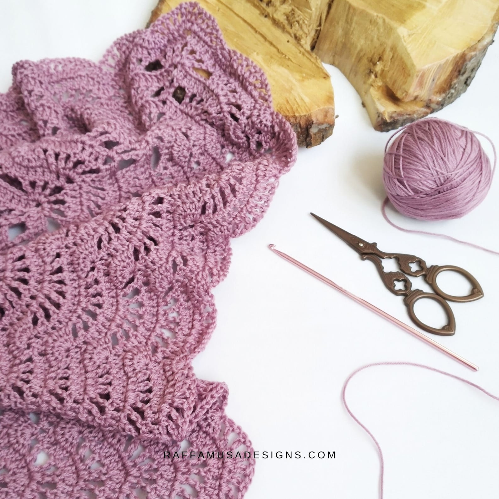 Crochet Pattern Feather and Fan Lace Shawl Triangle Shawl - Etsy Australia