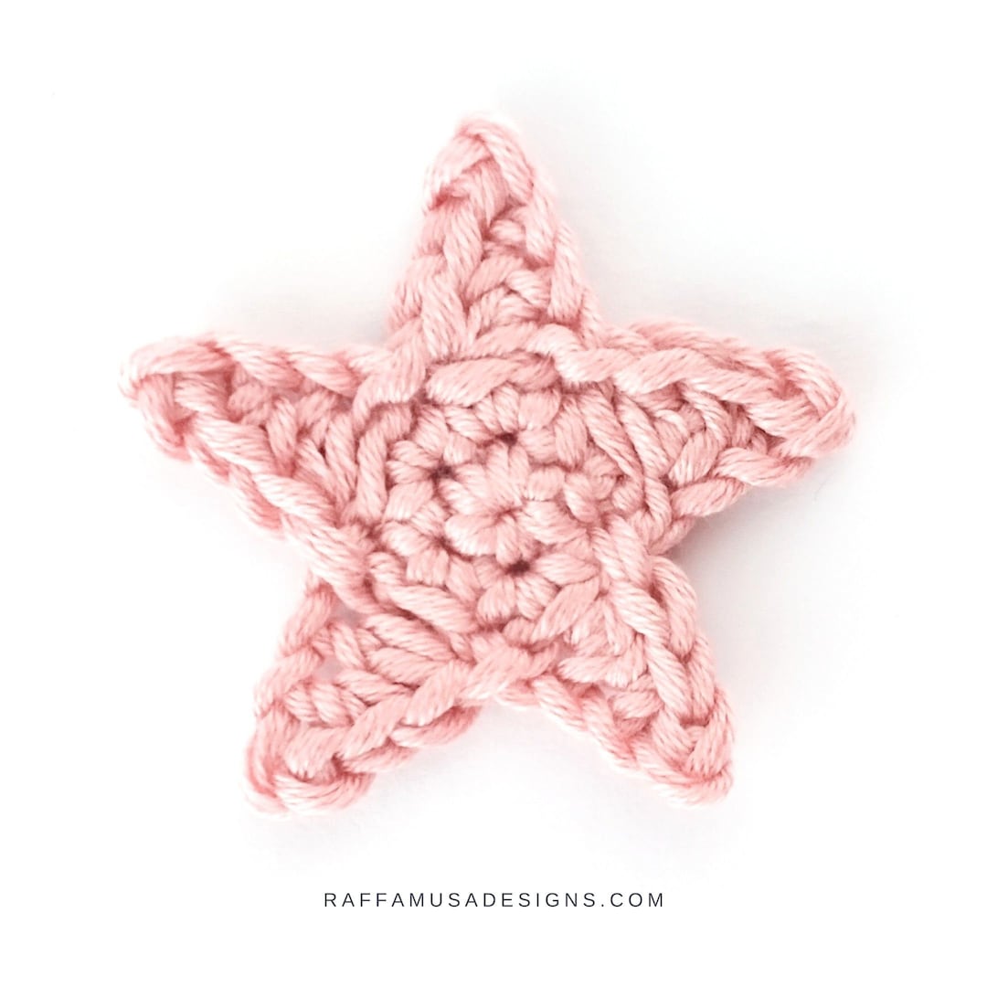 Crochet Pattern ~ Little Star Applique - Etsy