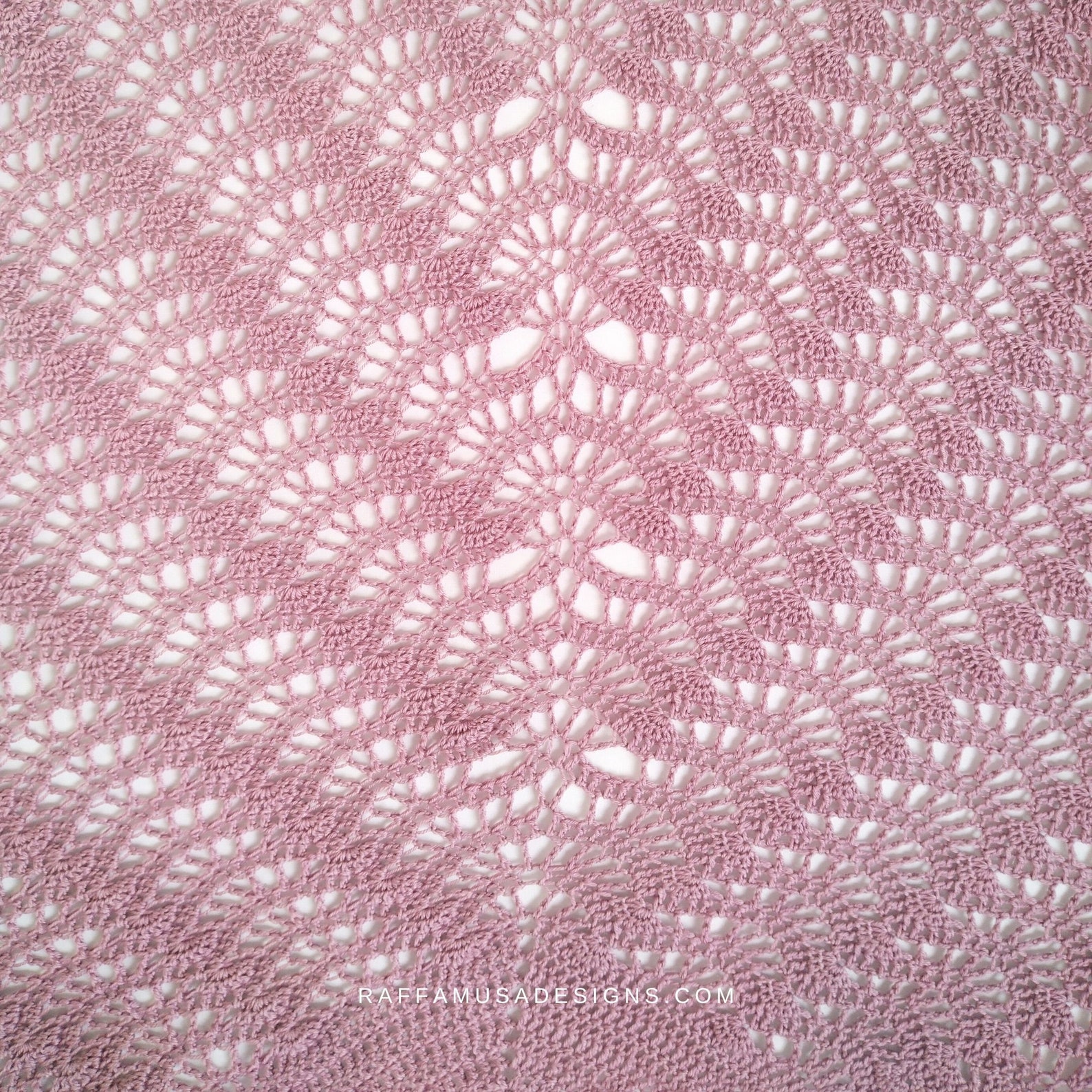 Crochet Pattern Feather and Fan Lace Shawl Triangle Shawl - Etsy Australia