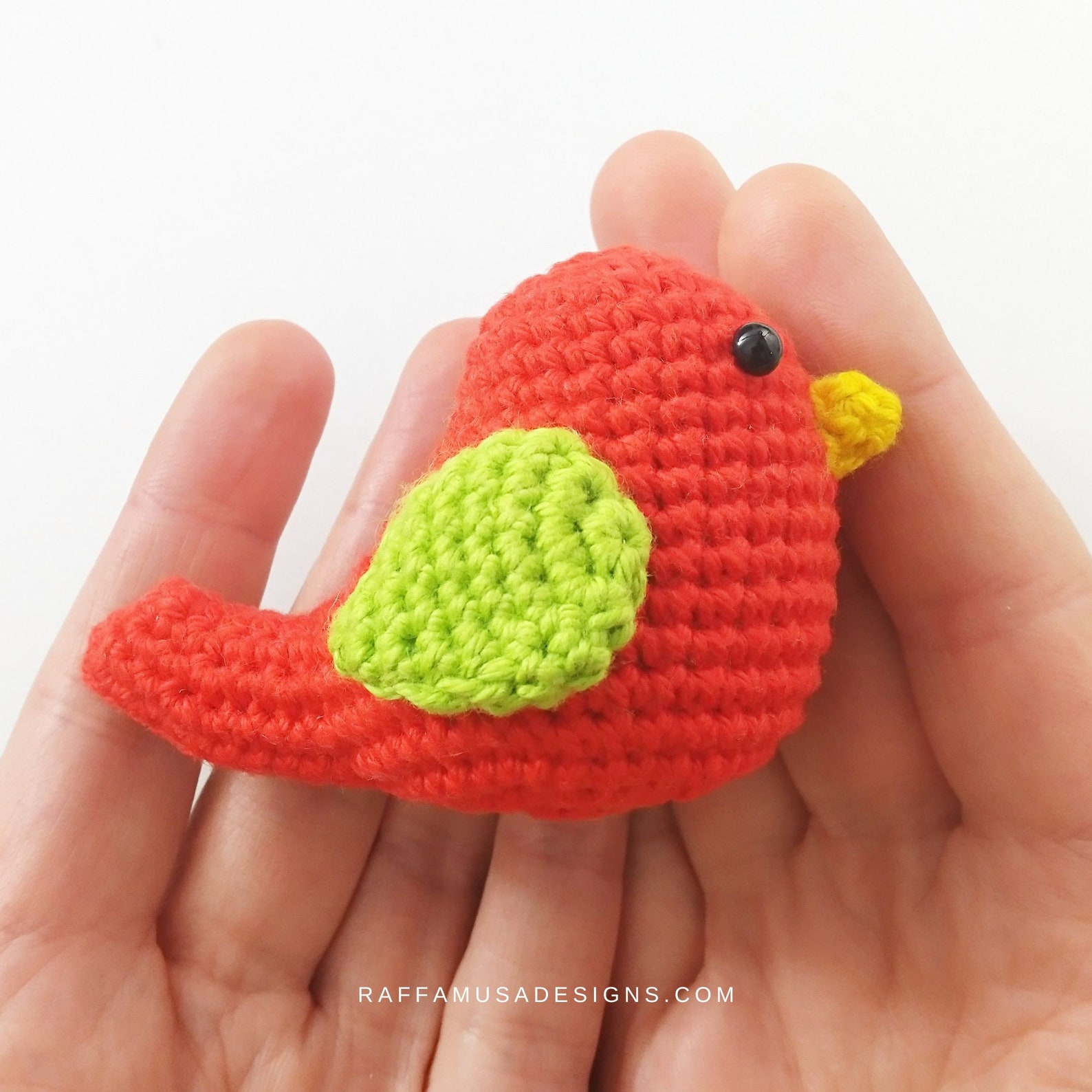 Crochet Pattern - Bird Amigurumi - Little Dove Hanging Ornament - Etsy