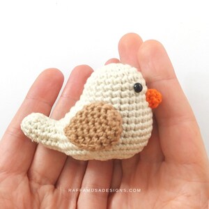Crochet Pattern - Bird Amigurumi - Little Dove Hanging Ornament - Etsy