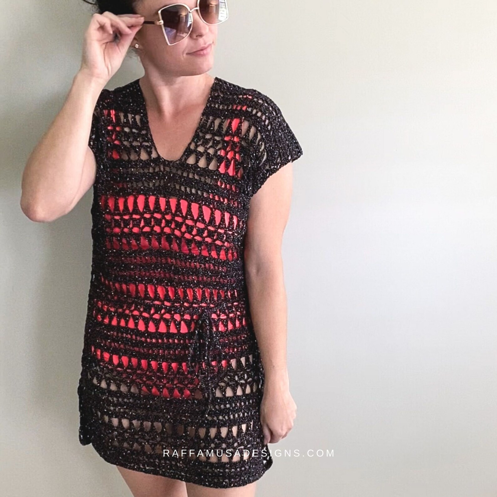 Crochet Pattern Summer Beach Cover up Dress Swimsuit Cover | Etsy