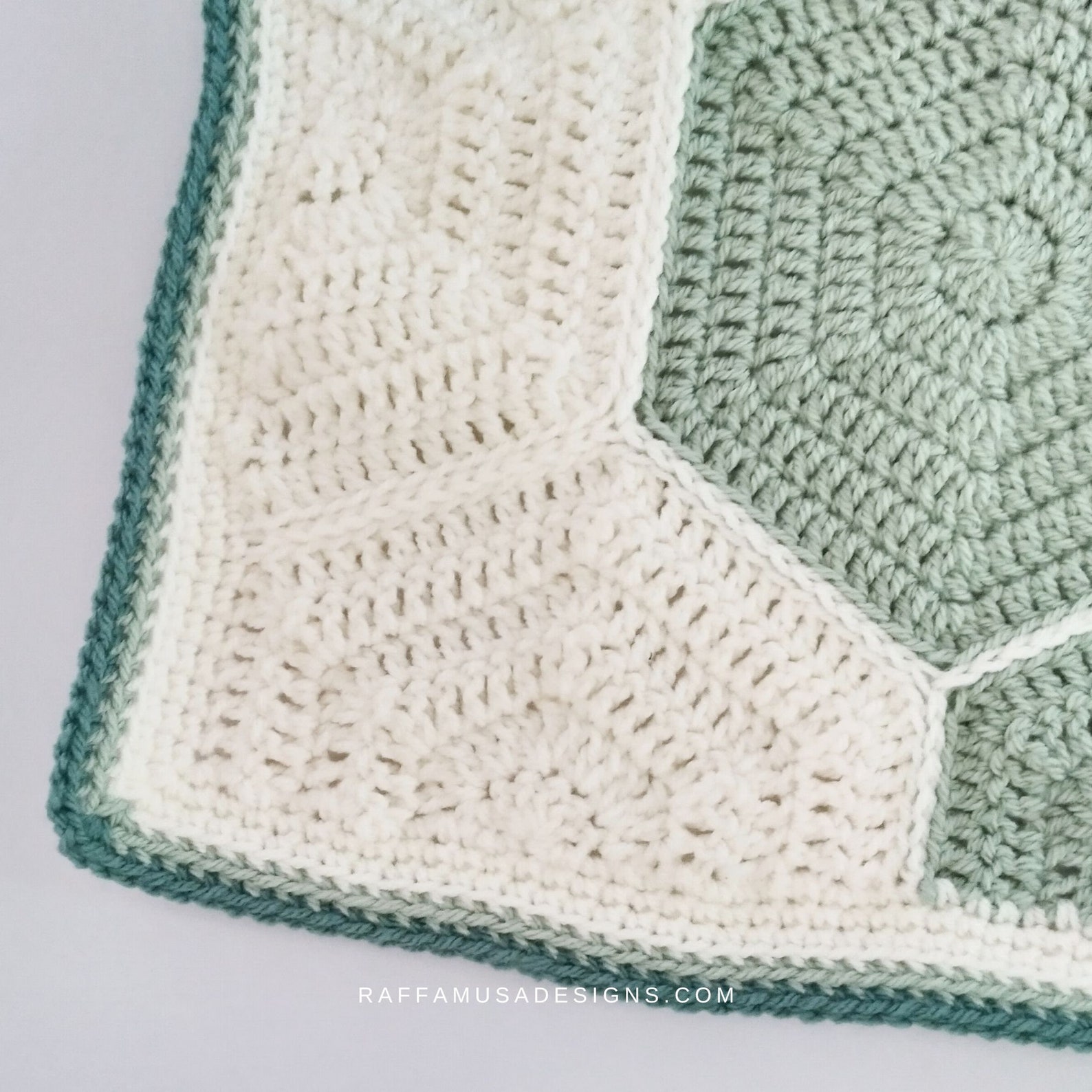 Crochet Pattern Hexagon Throw Blanket Warm Afghan Solid Hexagons Fabric ...