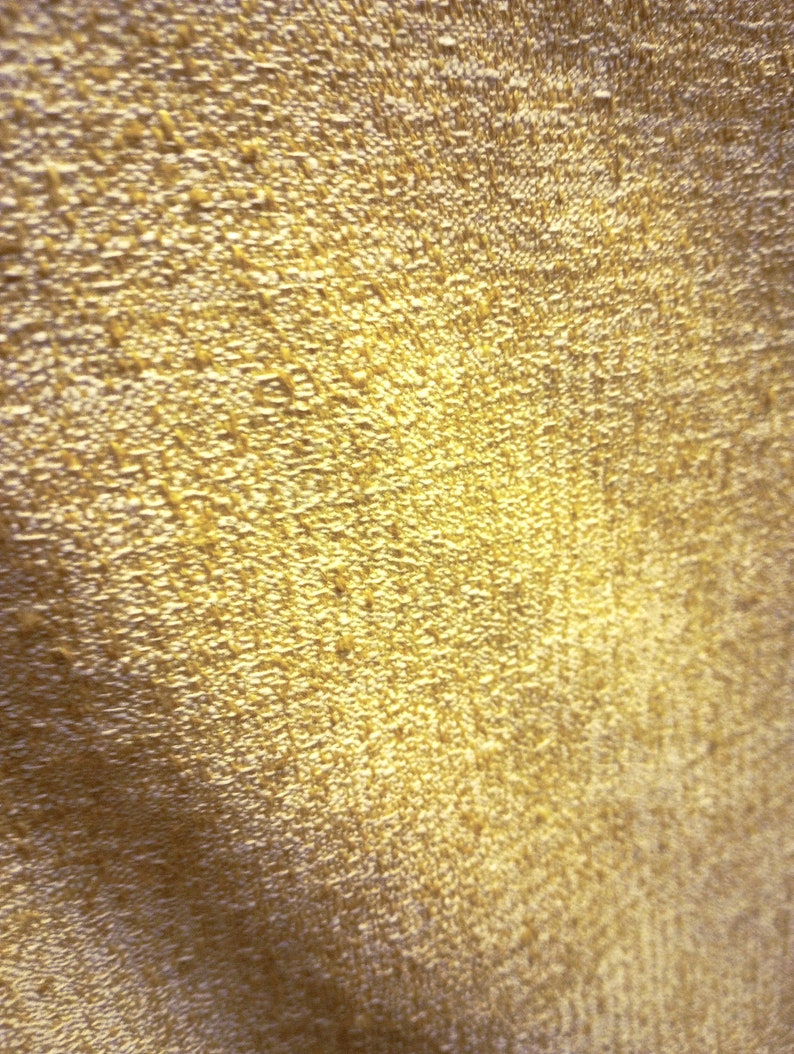 Golden Yellow Fabric Soft Cotton Blend Light Golden Hue With a tweed ...