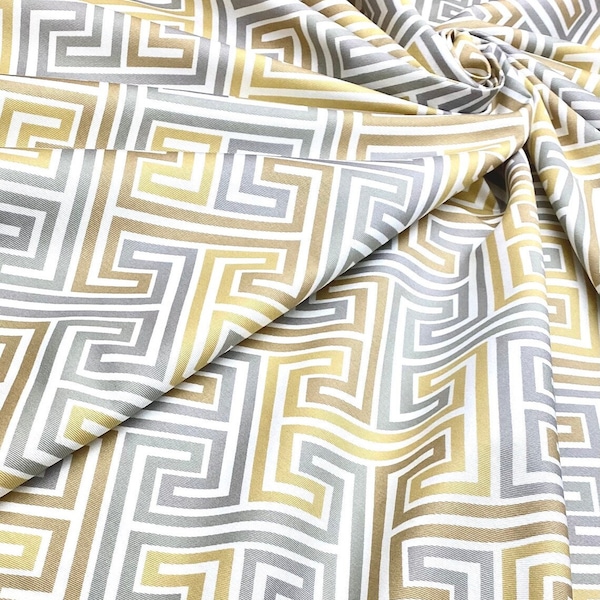 Greek Key Fabric - Etsy