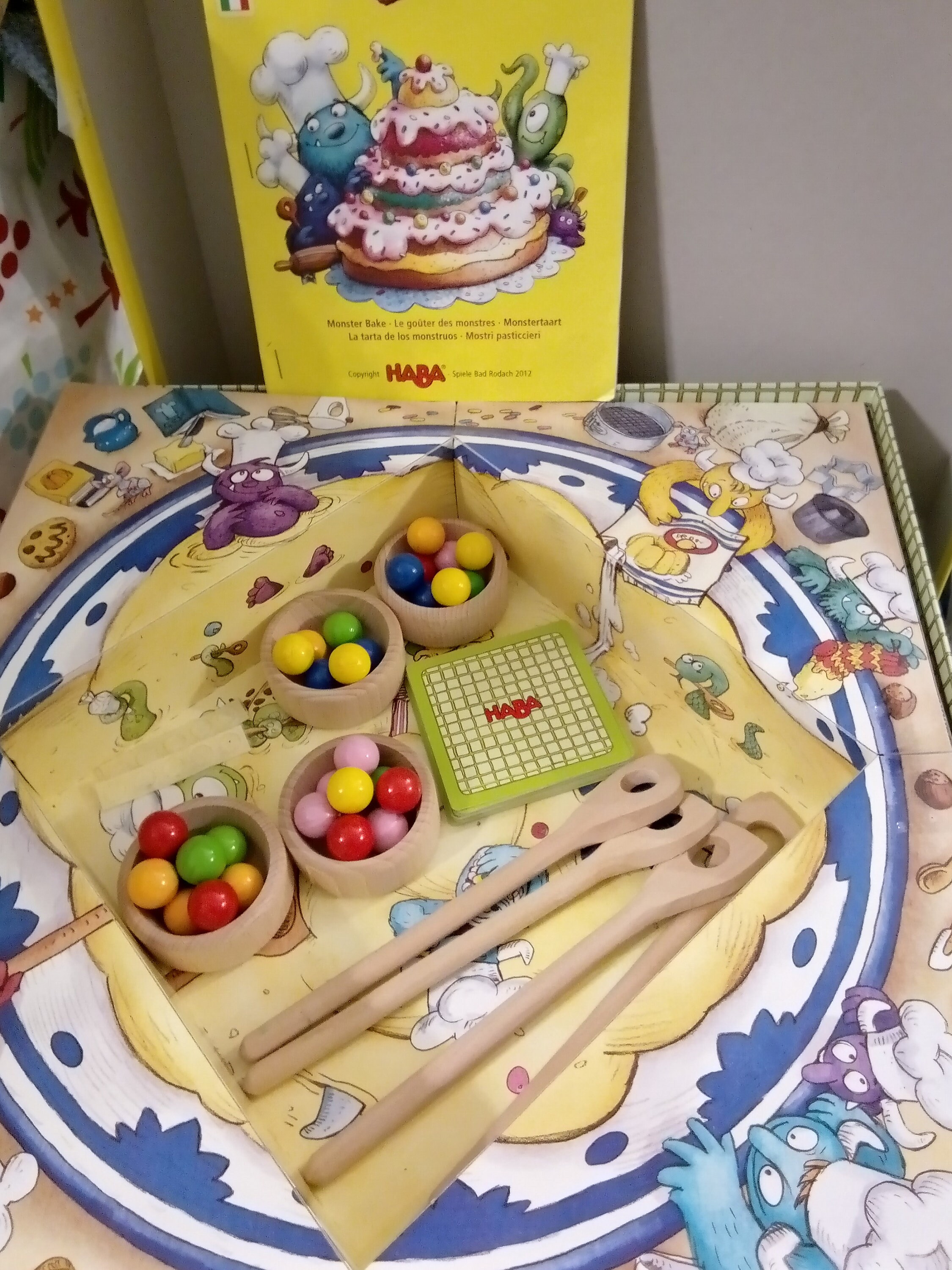 Monster Torte Cake Bake by Haba Board Game Dexterity for Kids Made in ...