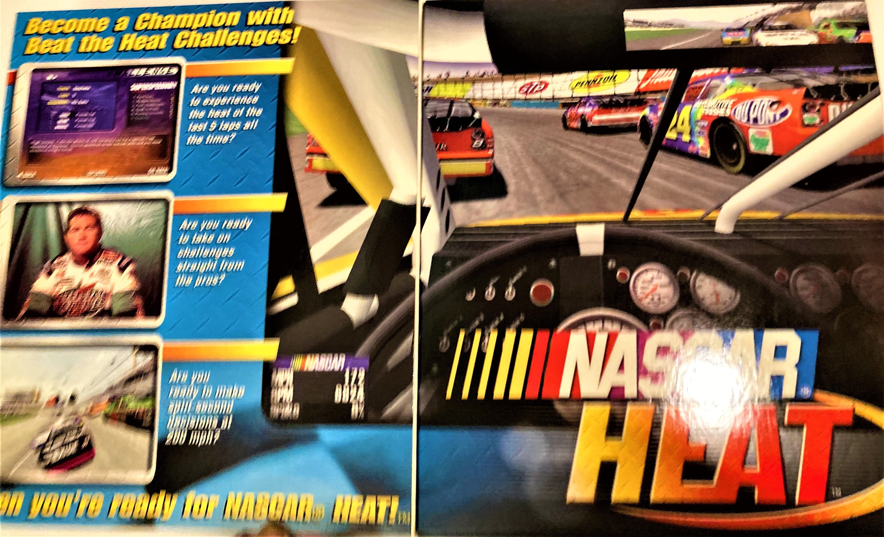 Hasbro Interactive NASCAR Heat Racing Cd-rom PC Game Circa 2000 - Etsy