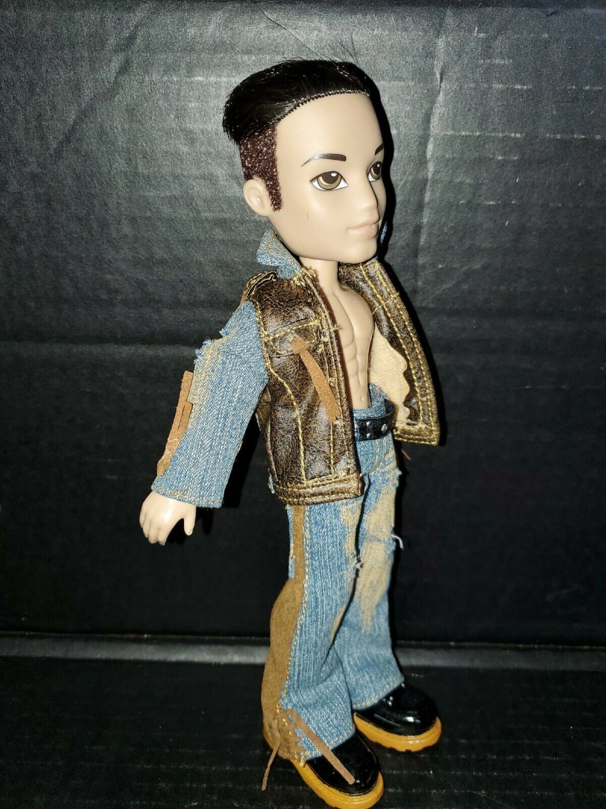 BRATZ Doll Boy Guy Man Figure MGA Clothes Dark Skin Brown Eyes - Etsy