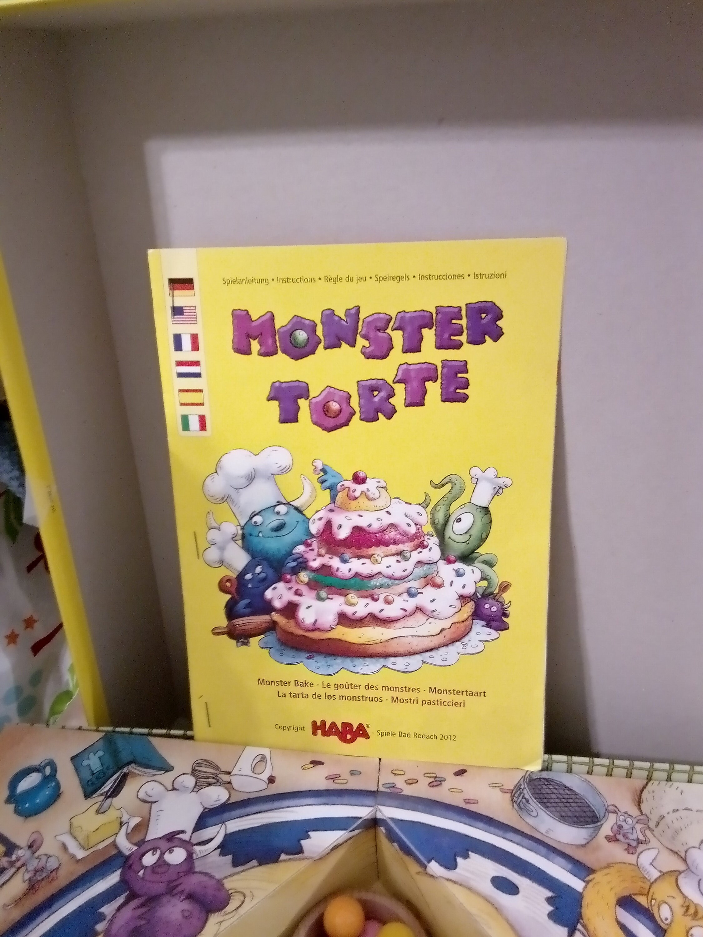 Monster Torte Cake Bake by Haba Board Game Dexterity for Kids Made in ...