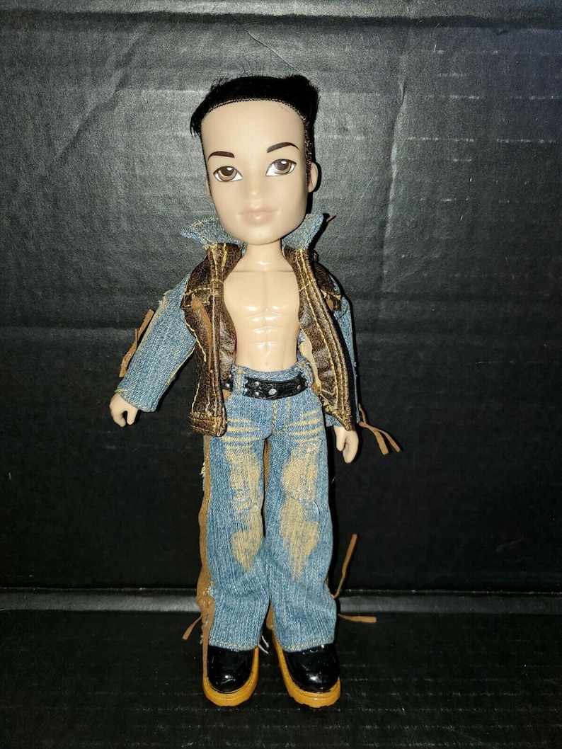 BRATZ Doll Boy Guy Man Figure MGA Clothes Dark Skin Brown Eyes - Etsy