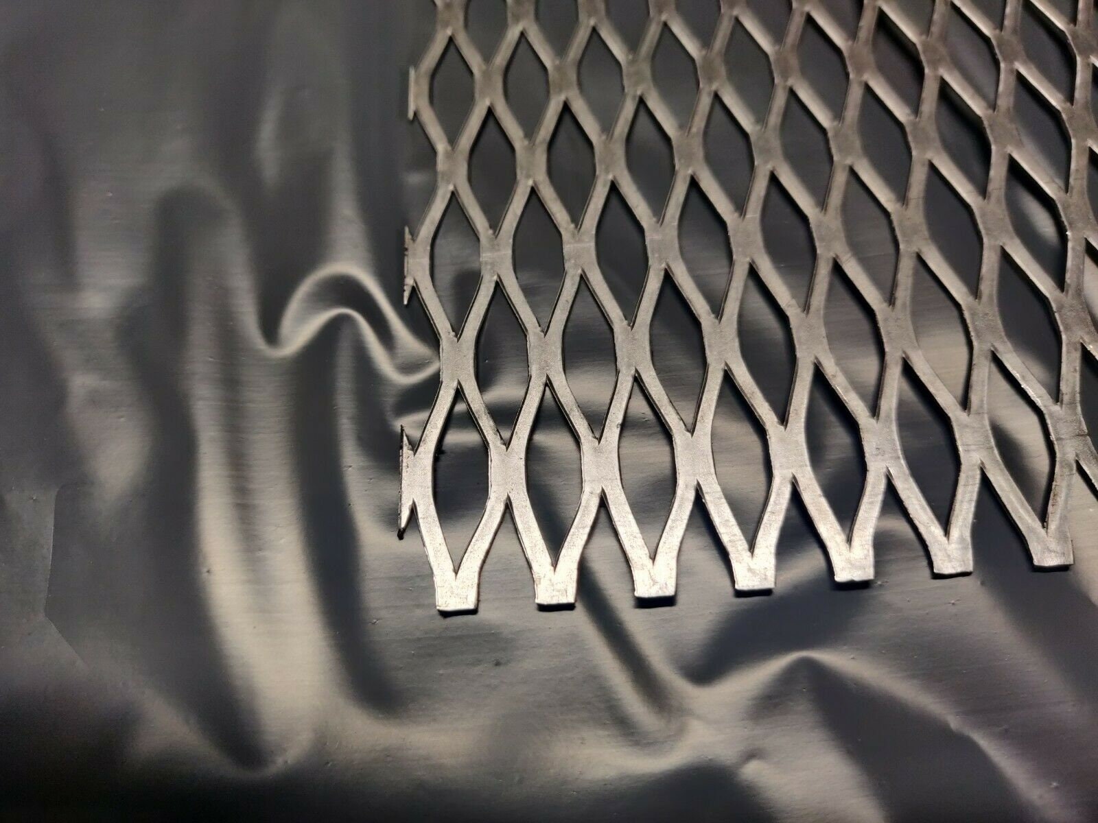 METAL Steel Mesh Sheet Diamond Shape 1mm thick Various Sizes | Etsy