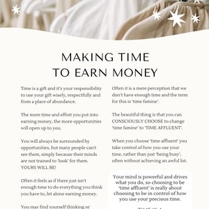 Your Plan to Earn Money, Activity Worksheets, Allowance, Self Love ...